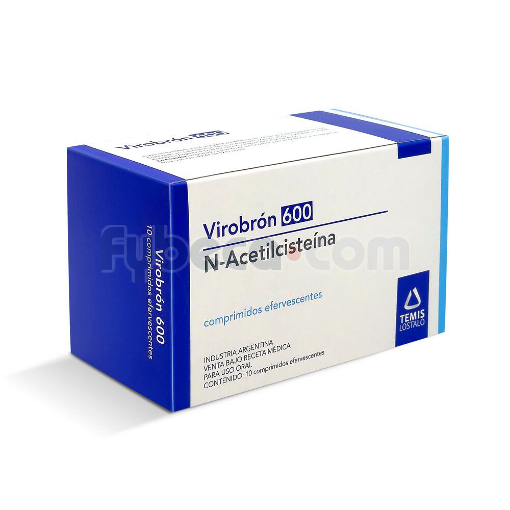 Virobron 600Mg Comp Efervescentes 10 | Fybeca