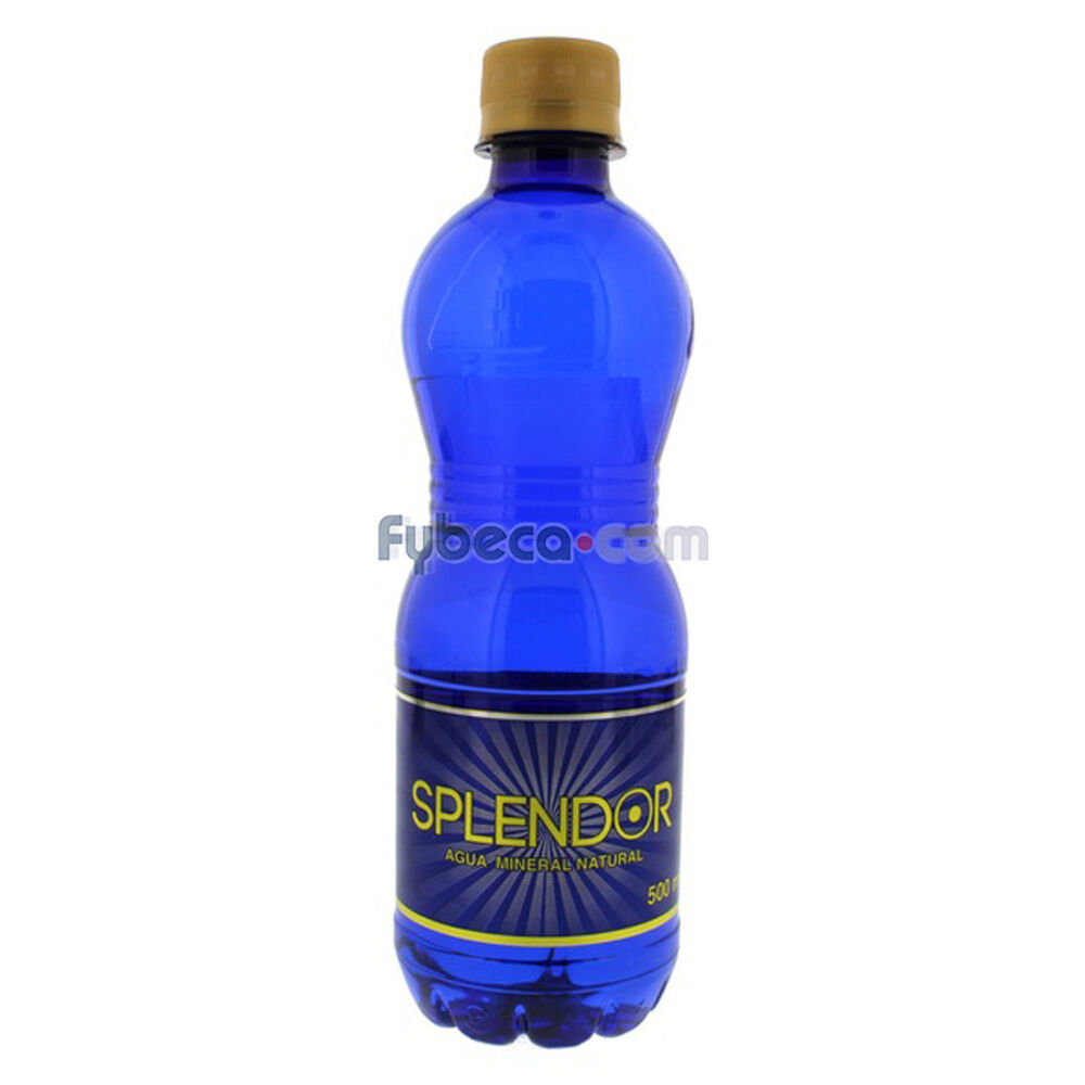 Agua Sin Gas Splendor 500 Ml Botella | Fybeca