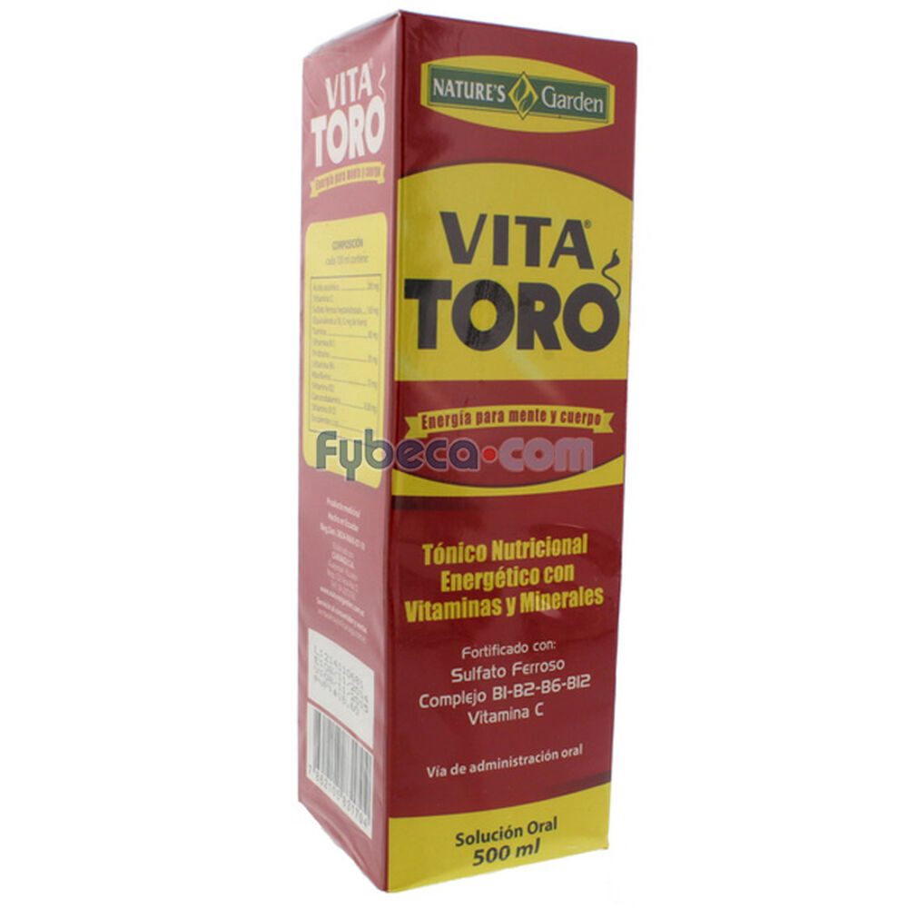 Vita Toro Jarabe 500 Ml | Fybeca