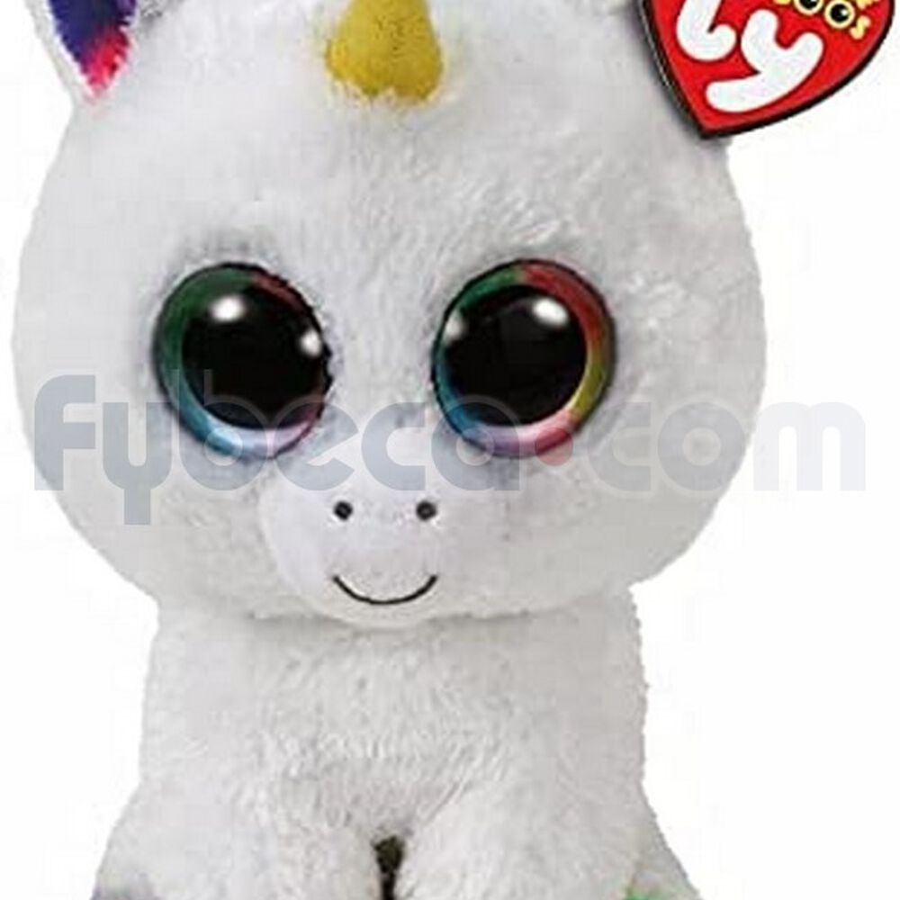 Ty Beanie Boos Pixy - Unicornio Blanco | Fybeca