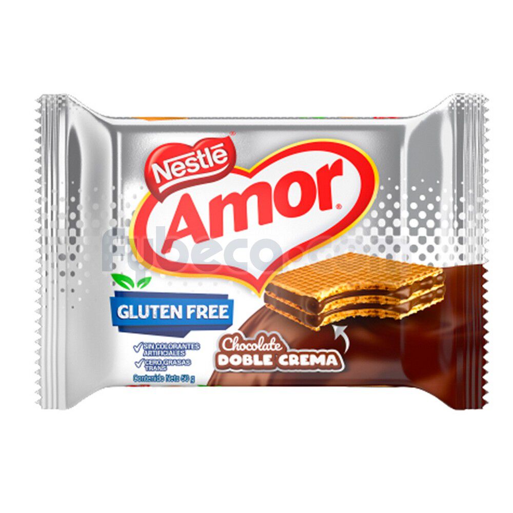 Galleta Amor Waffer Gluten Free 50 Gr | Fybeca