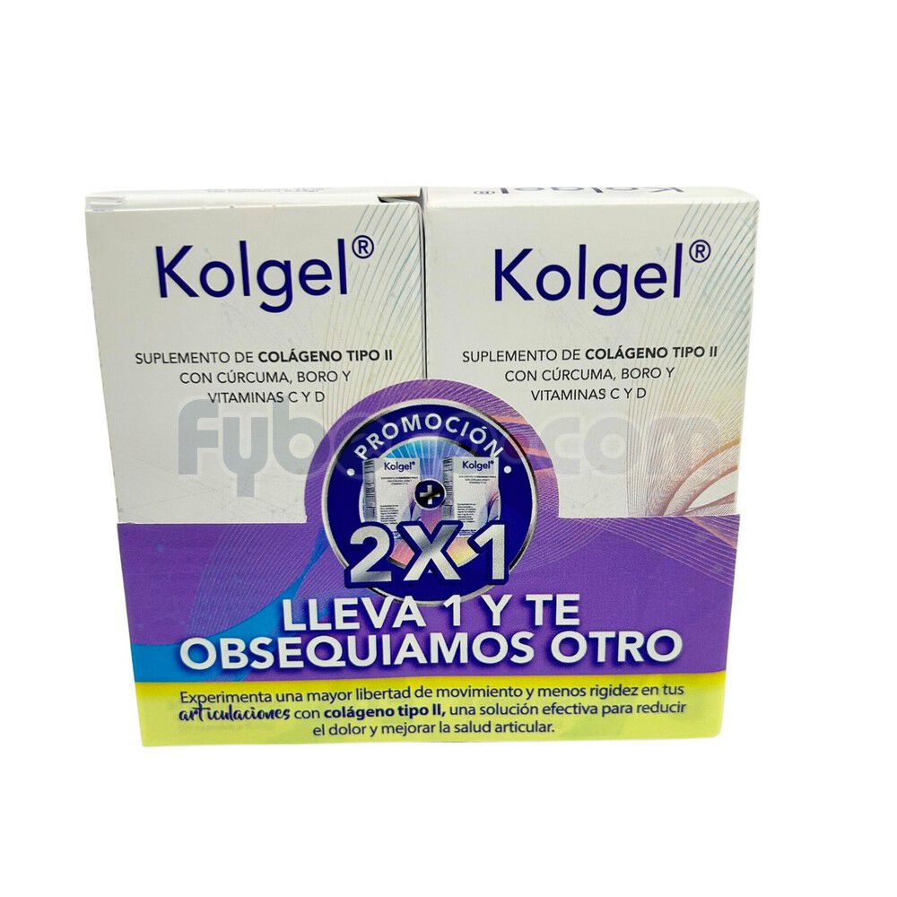 Kolgel Colag Caps Duras Pack 2X1 F/30 | Fybeca