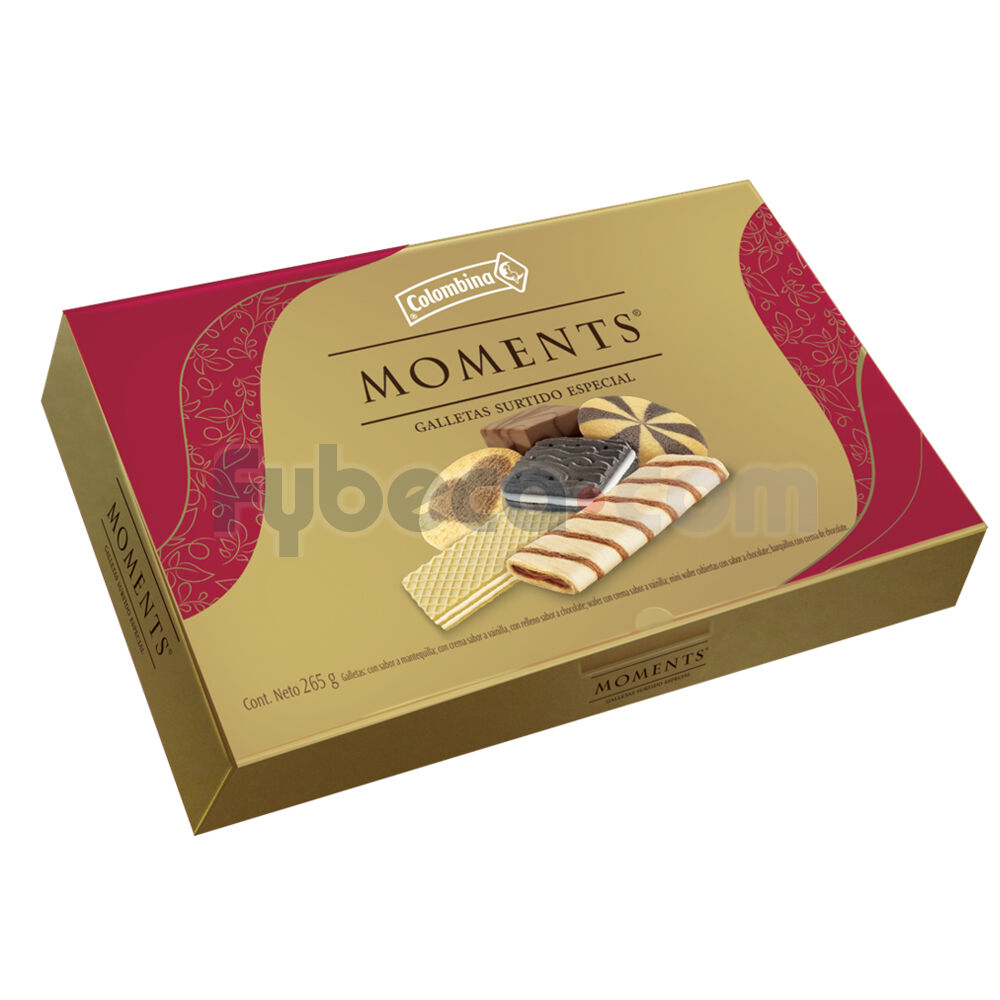 Galletas Surtido Especial Moments Fancy Cookies 265 G Paquete | Fybeca