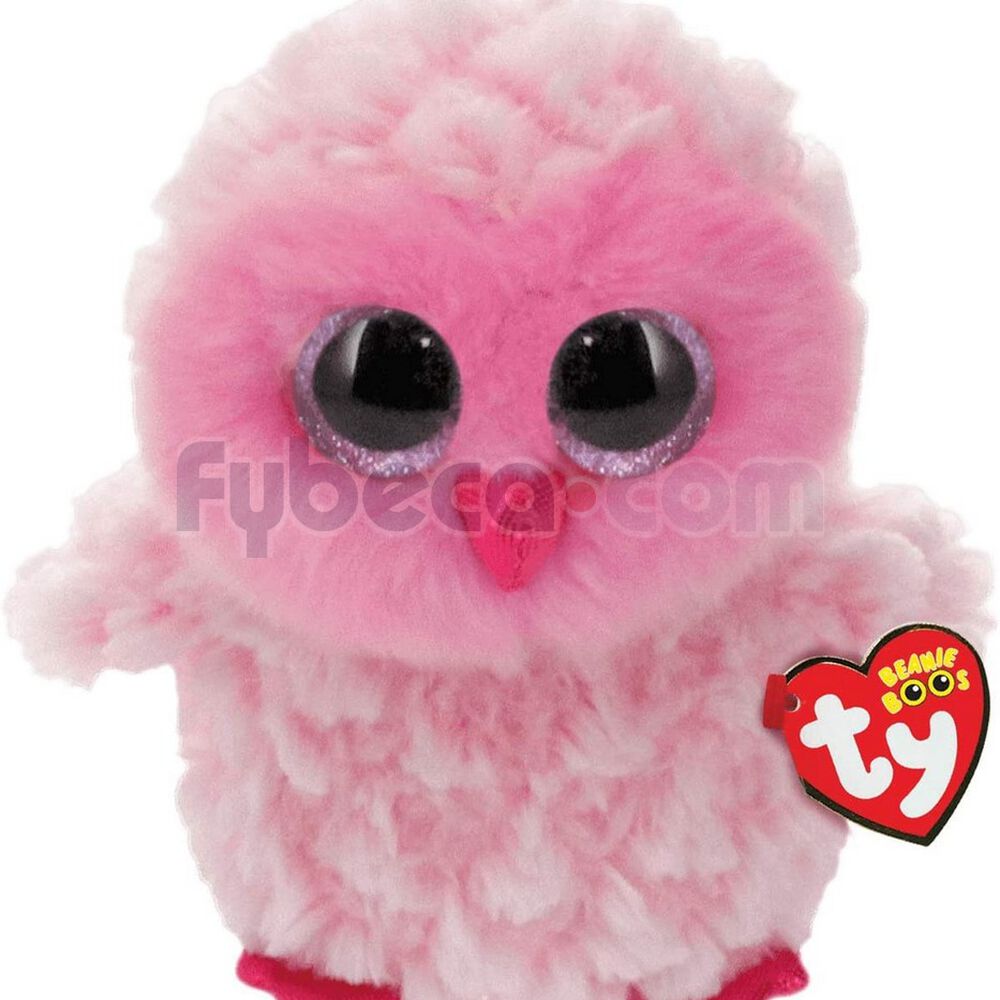 Ty Beanie Boos Twiggy - Peluche De Búho Rosa | Fybeca