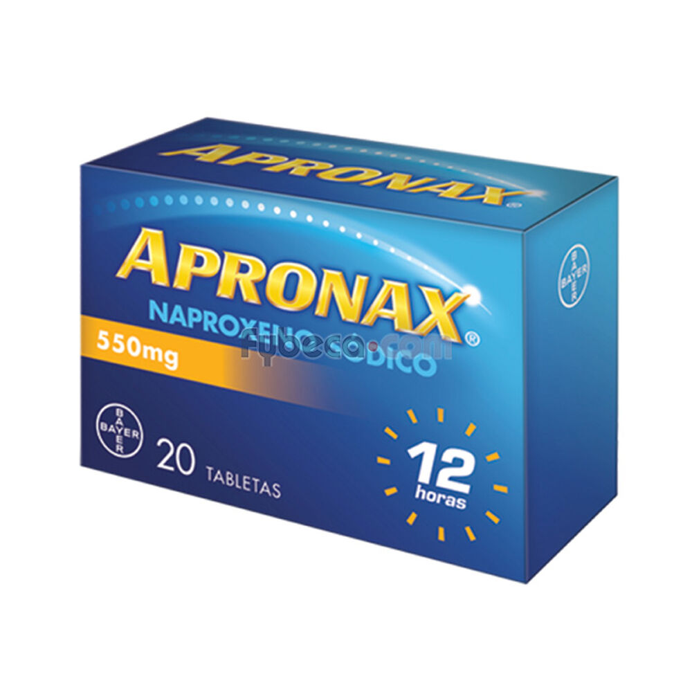 Apronax 550 Mg Unidad | Fybeca
