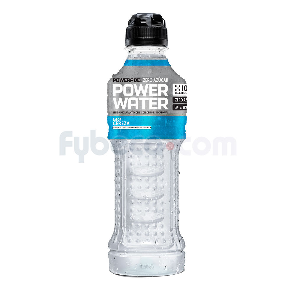Hidratante Powerade Water Cereza 600 Ml Unidad | Fybeca