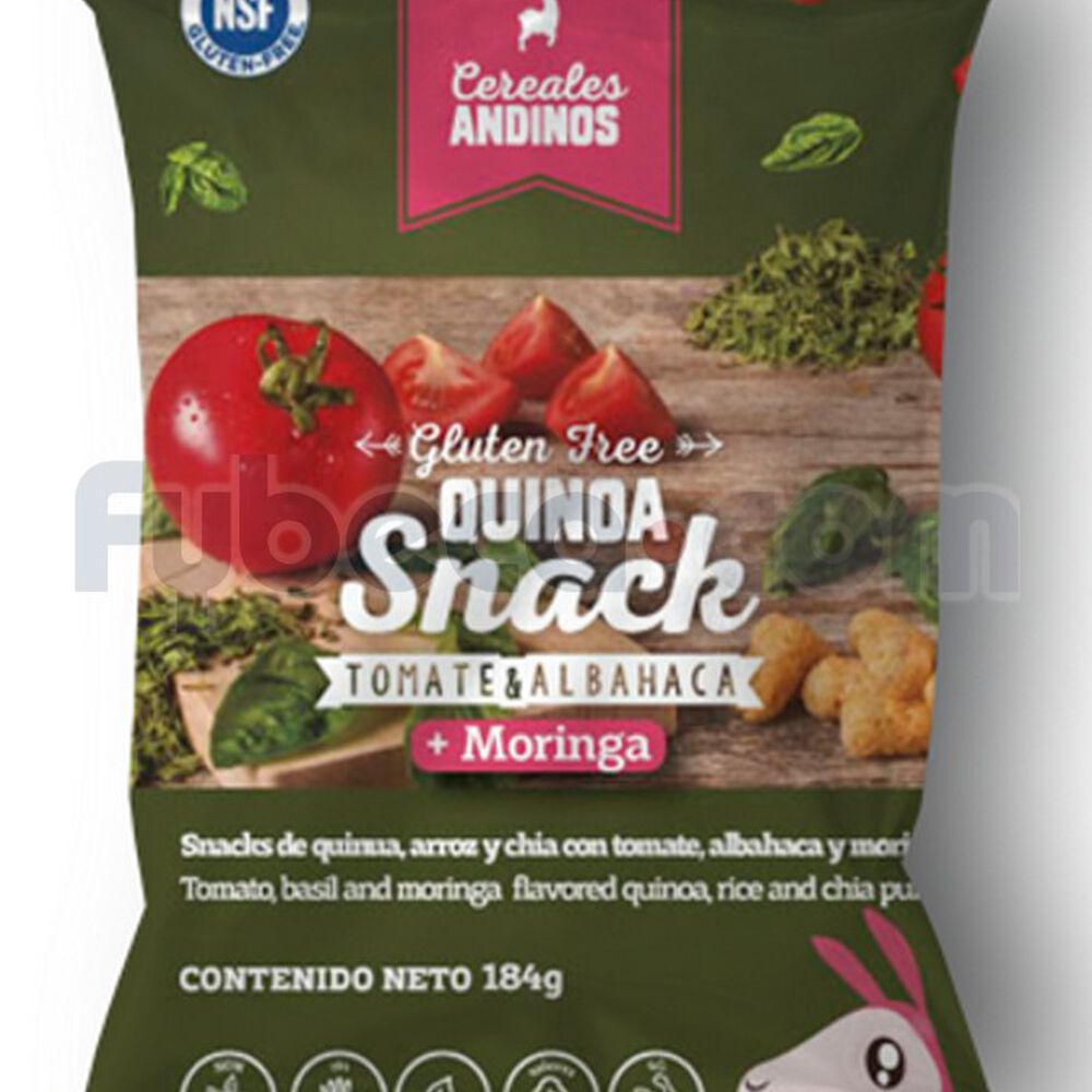 Cereal Andino Snack Quinoa Tomate 184G | Fybeca