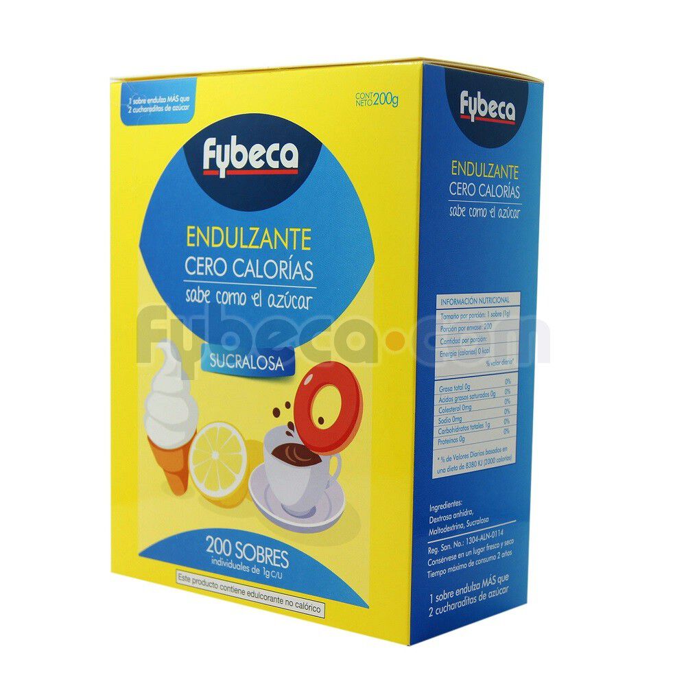 EDULCORANTES FYBECA EDULCORANTES FYBECA X200