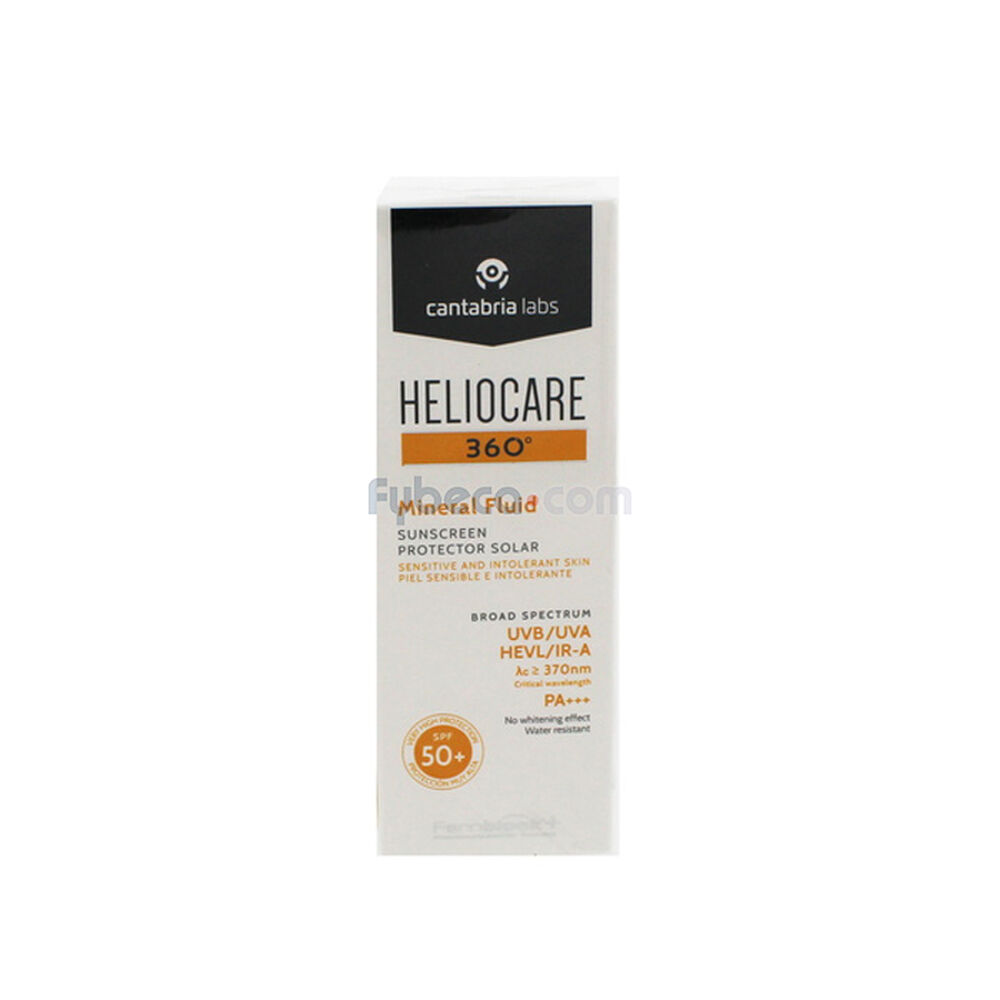 Protector Solar Heliocare 360 Mineral Spf50+ 50 Ml Frasco | Fybeca