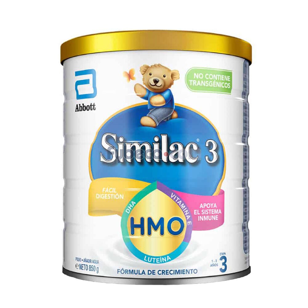 Fórmula Infantil 3 Hmo 850 G Tarro Unidad | Fybeca