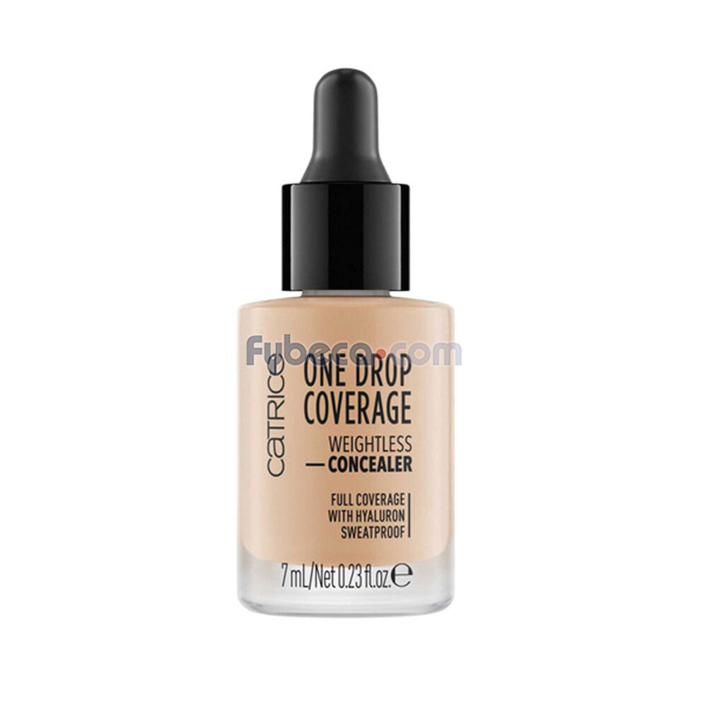 Corrector Catrice One Drop Coverage Weightless 020 Nude Beige 7 Ml ...