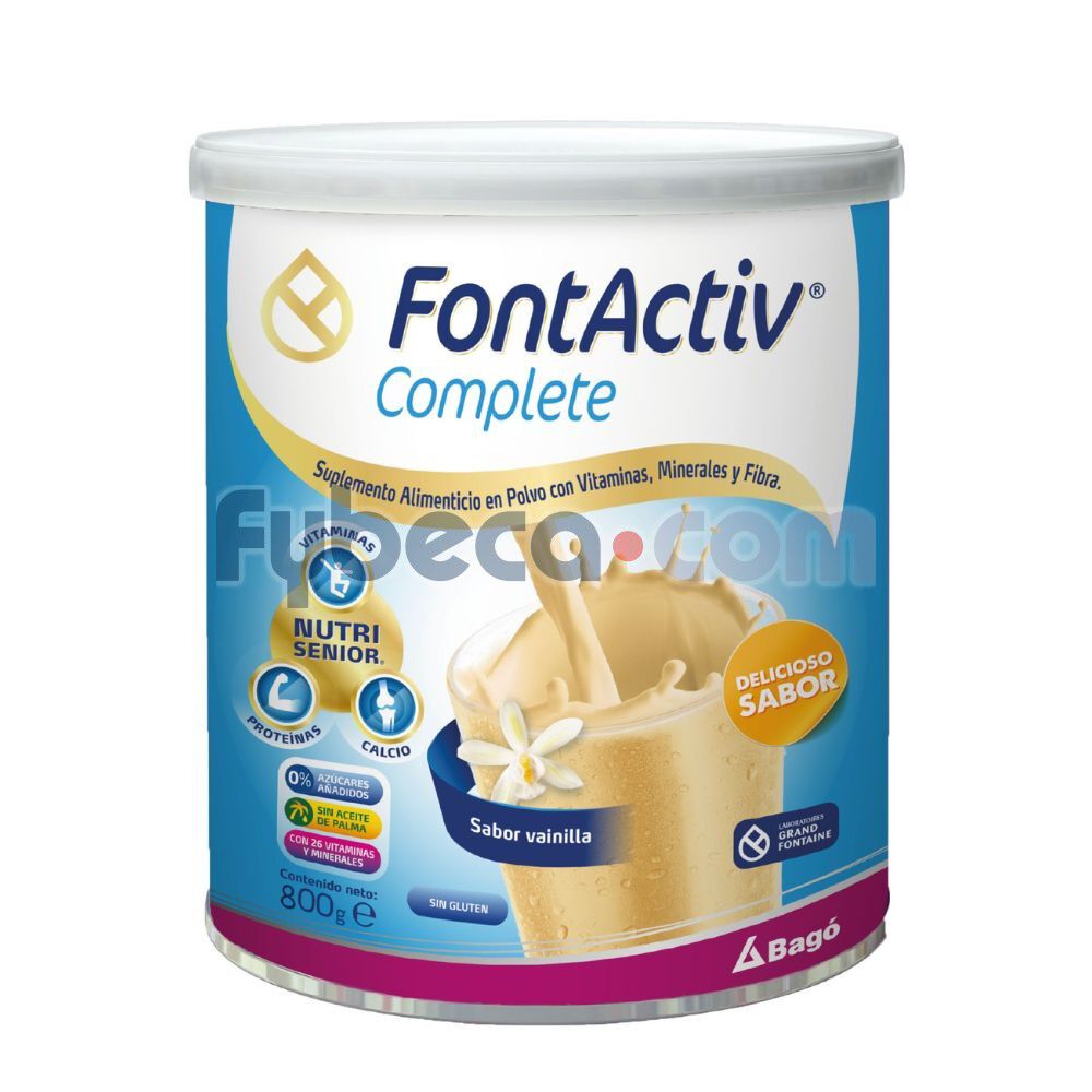 SUPLEMENTO POLVO FONTACTIV COMPLETE SENIOR 800G