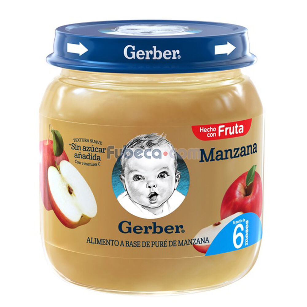Compota Gerber Manzana 113 G Frasco | Fybeca