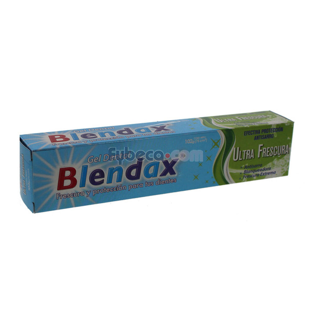 Pasta Dental Adultos Blendax Ultra Frescura 75 Cc Tubo | Fybeca