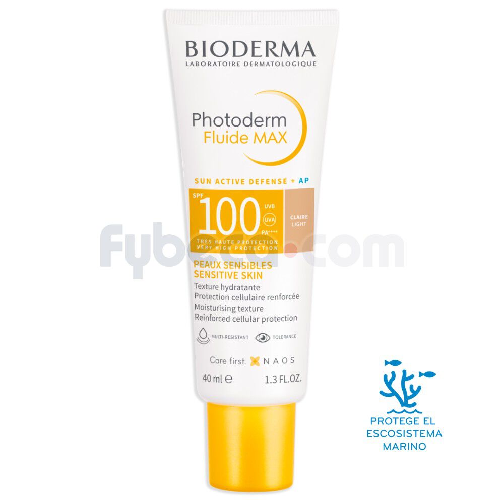 Photoderm Fluide Max Spf 100 Claro 40Ml | Fybeca
