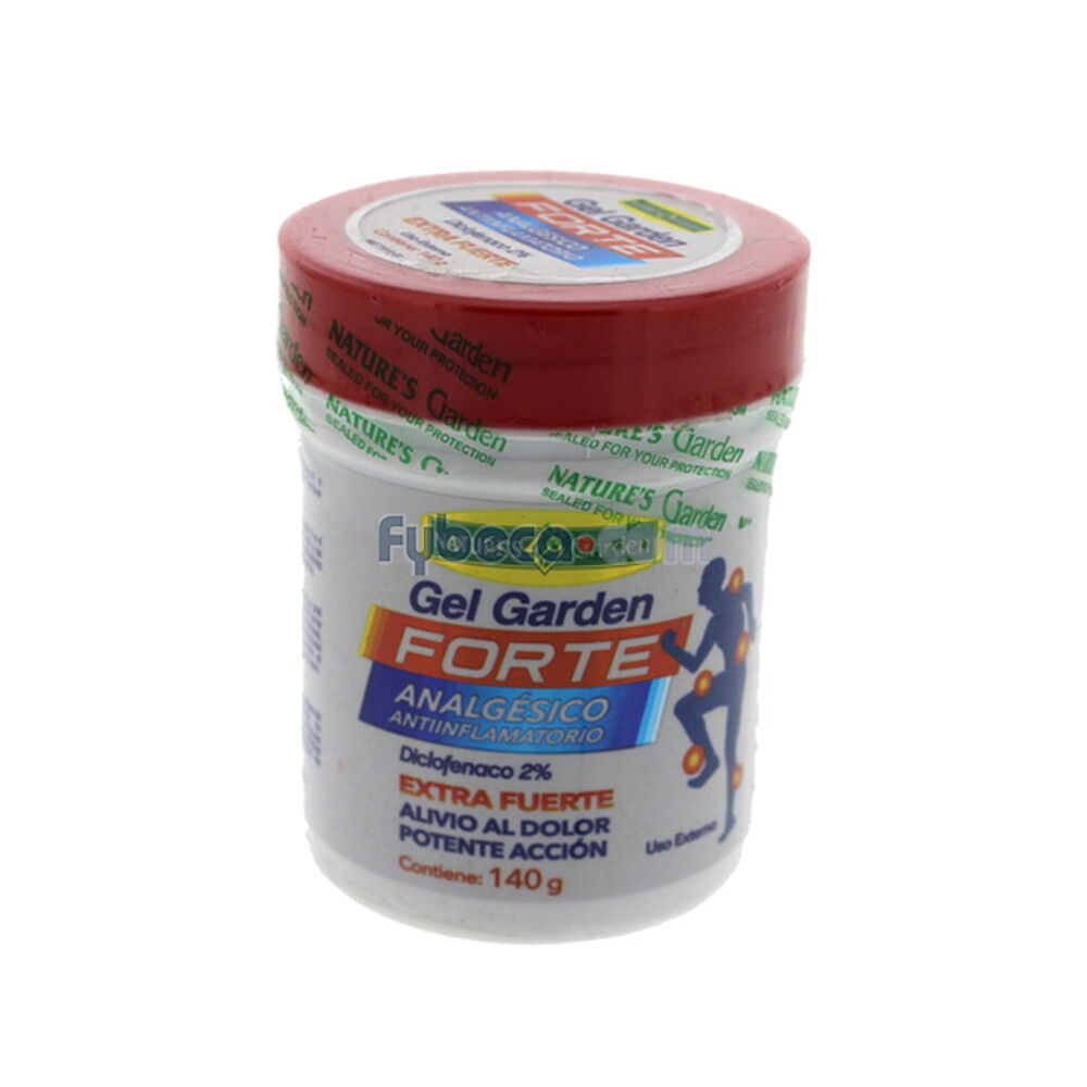 Gel Garden Forte 140 G Tarro | Fybeca