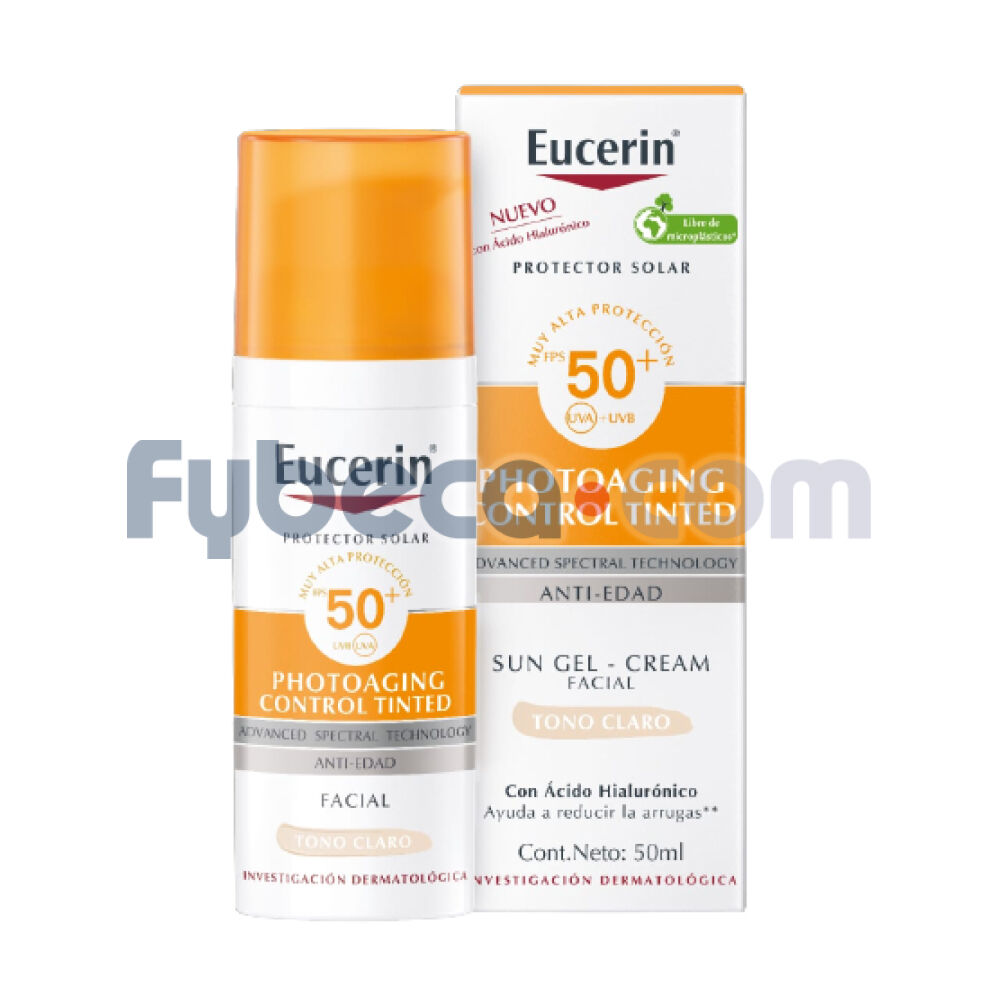 Protector Solar Photoaging Control Tinted Tono Claro Fps 50+ 50 Ml 1 ...