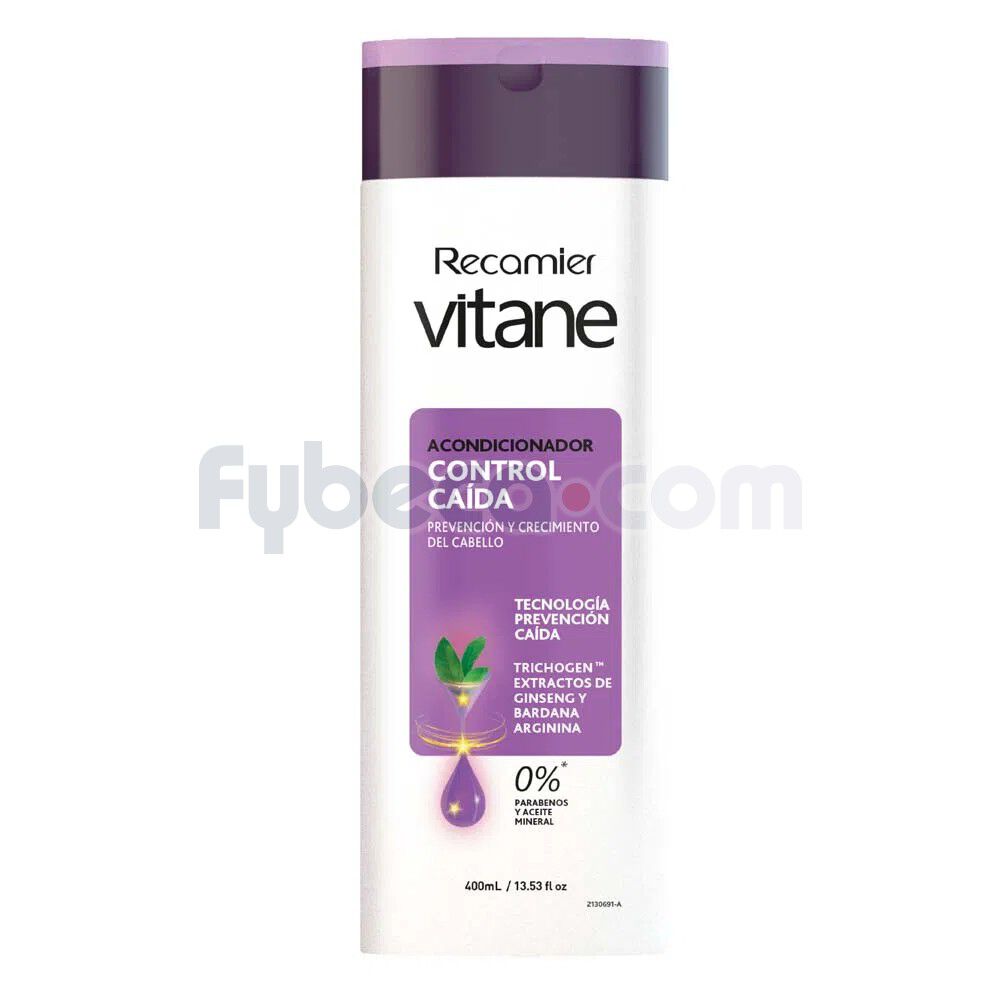 Acondicionad Vitane Acond Muj Anticaida 400 Ml | Fybeca