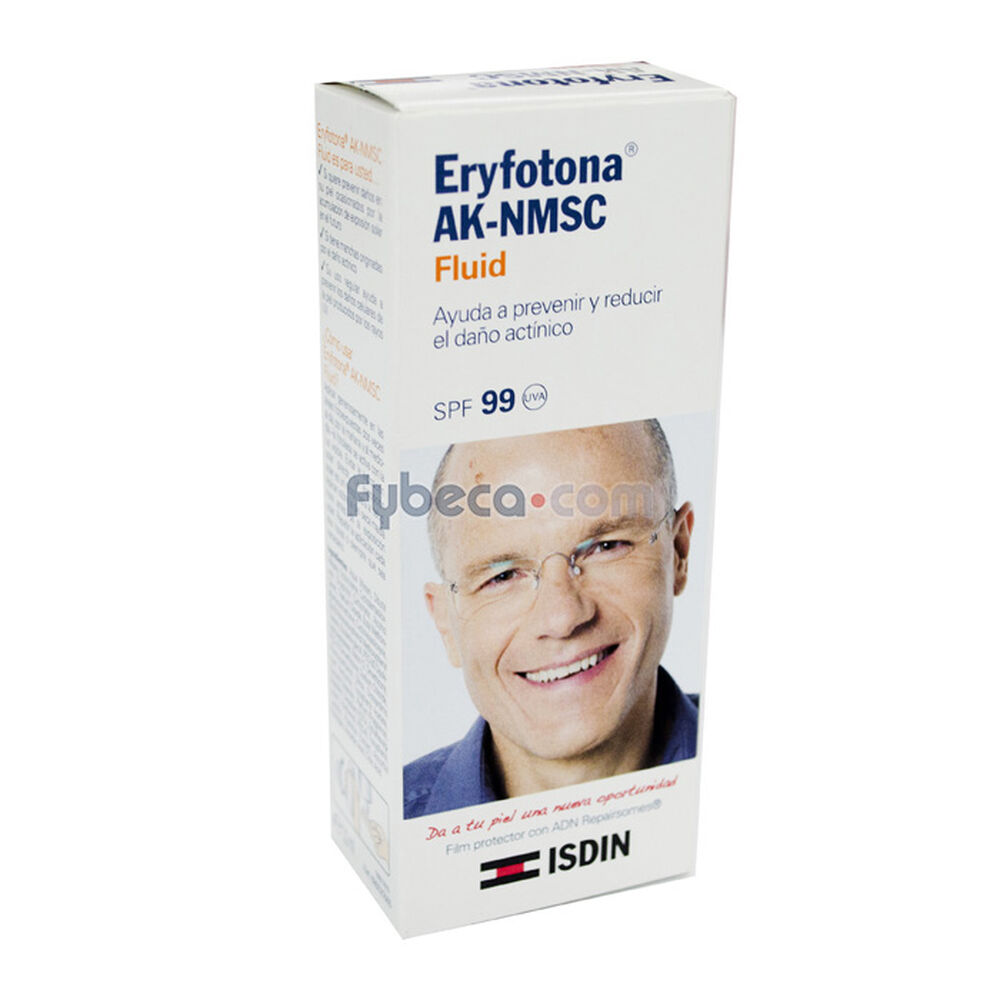Protector Solar Isdin Eryfotona Ak-Nmsc Fluid Spf 99 50 Ml Frasco | Fybeca
