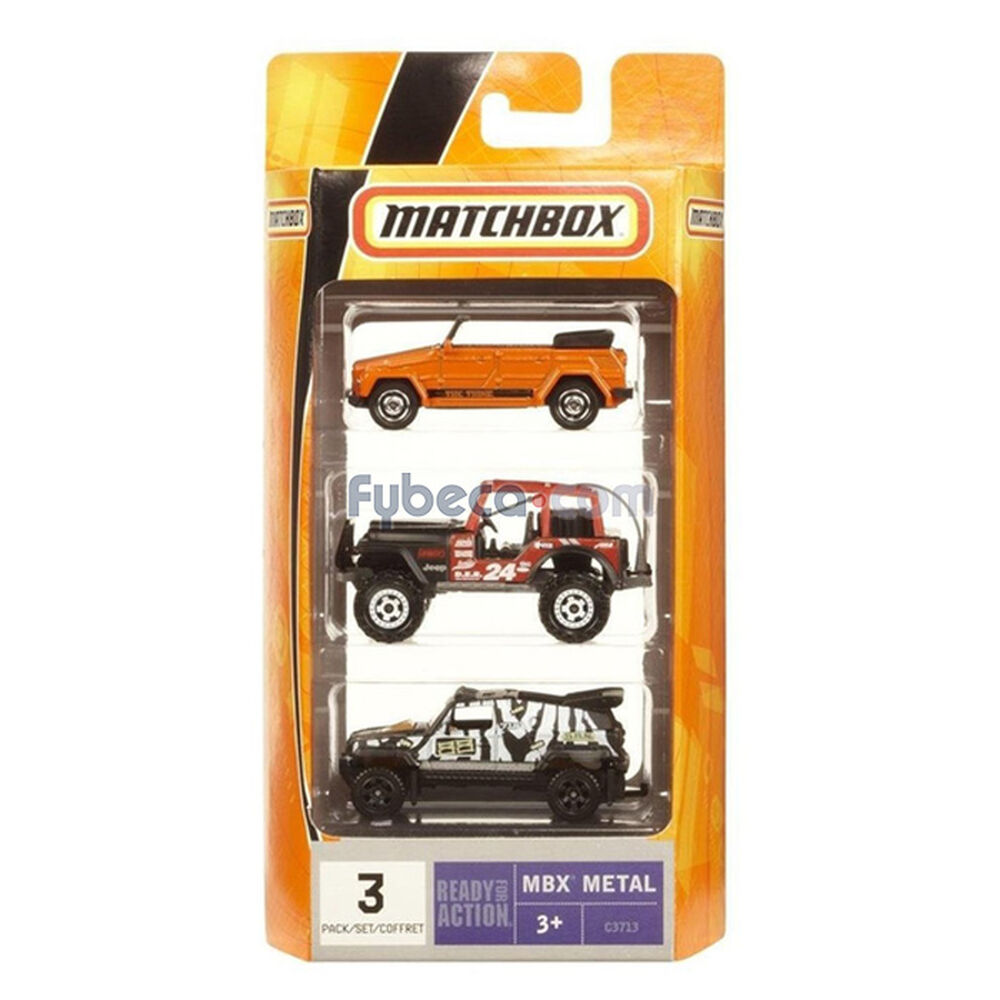 Juguete Autos Matchbox Paquete | Fybeca