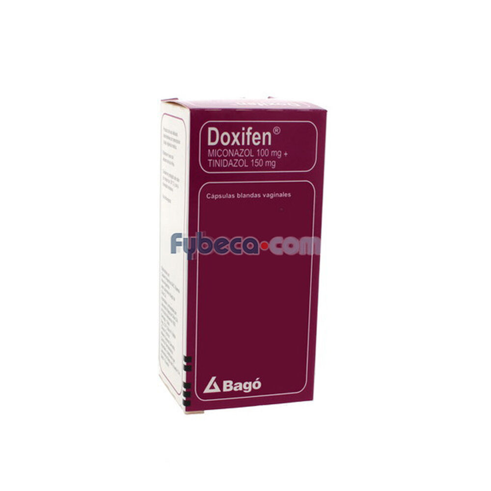 Doxifen Caps. Blandas Vag. 100/150 Mg C/10 Suelta | Fybeca