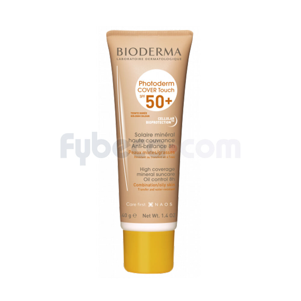 Protector Solar Photoderm Cover Touch Bioderma Spf 50+ 40 G Unidad | Fybeca