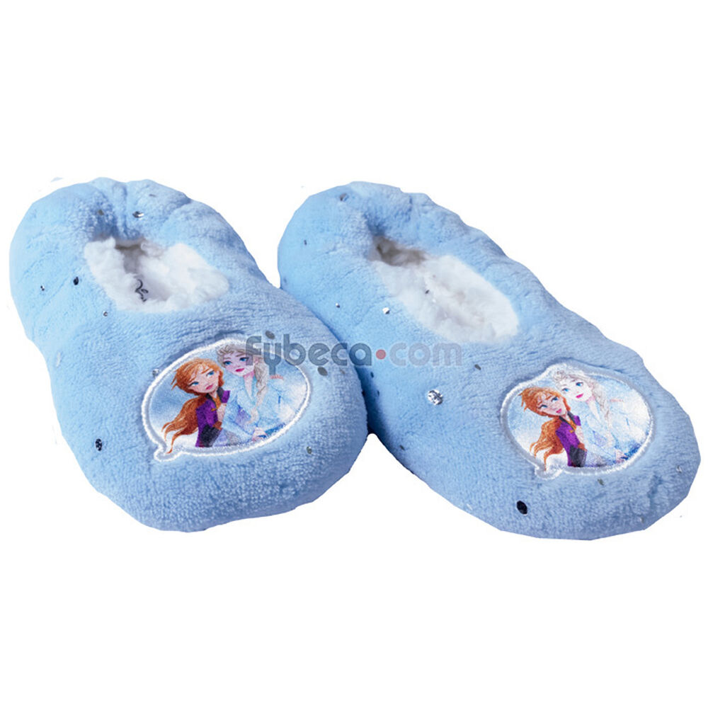 Pantuflas Roland Homesocks Disney Frozen Para Niña Talla 6-8 Unidad ...