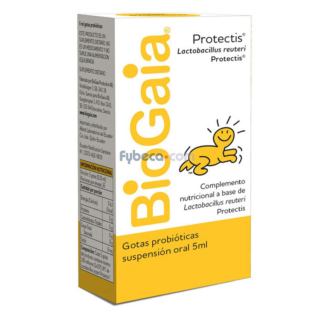 Biogaia Gotas Probióticas 5 Ml Frasco | Fybeca