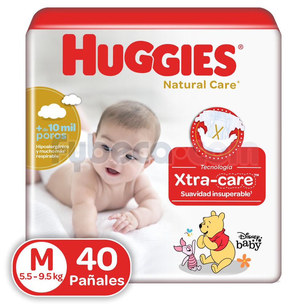 Huggies Natural Care M X40 | Fybeca