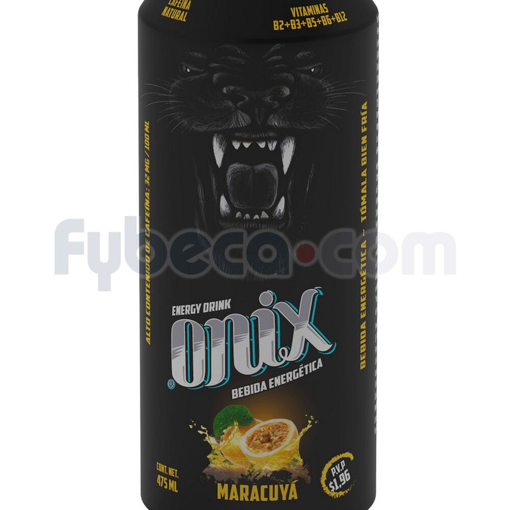 Energizante Onix Maracuya Lata 475 ML | Fybeca