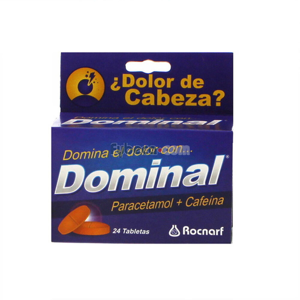 Dominal Tabletas 500/65 Mg C/24 Suelta | Fybeca
