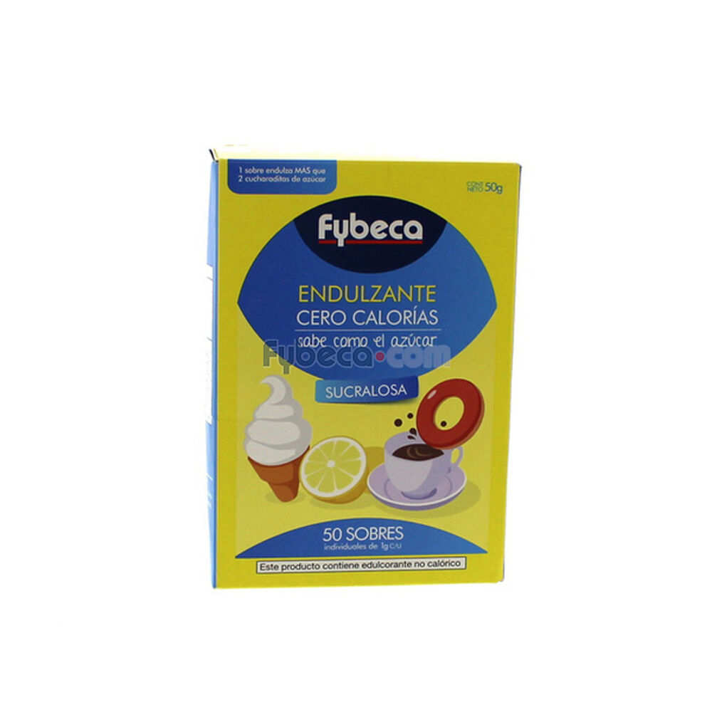 Edulcorante Fybeca 1 G Caja | Fybeca