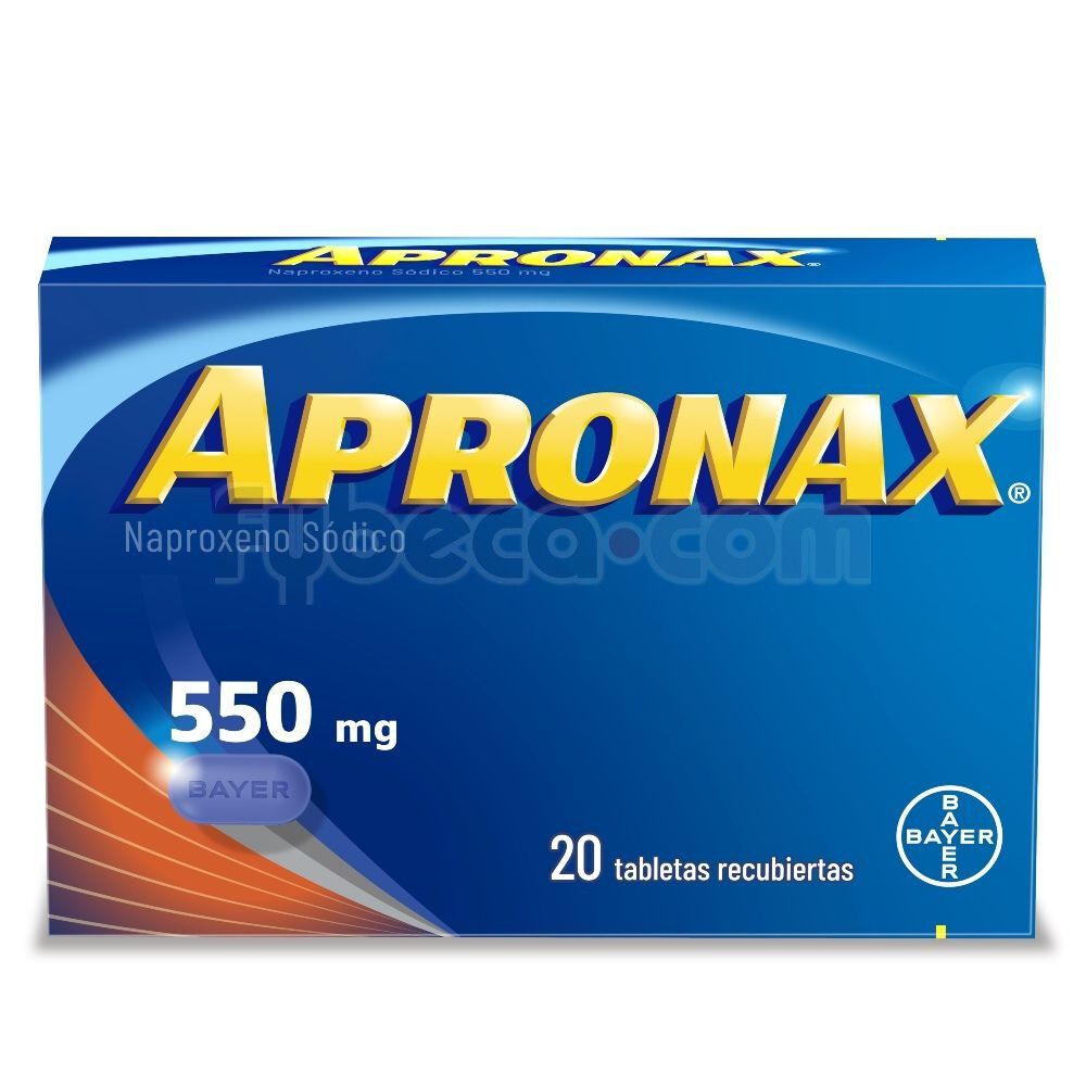 Apronax 550 Mg Unidad | Fybeca