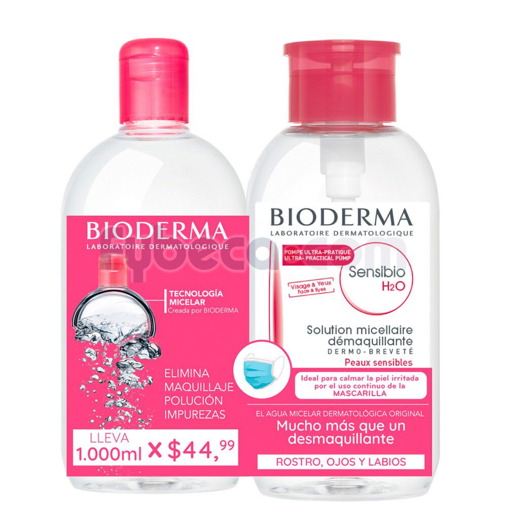 Duo Pack Sensibio 500 Ml X2 | Fybeca