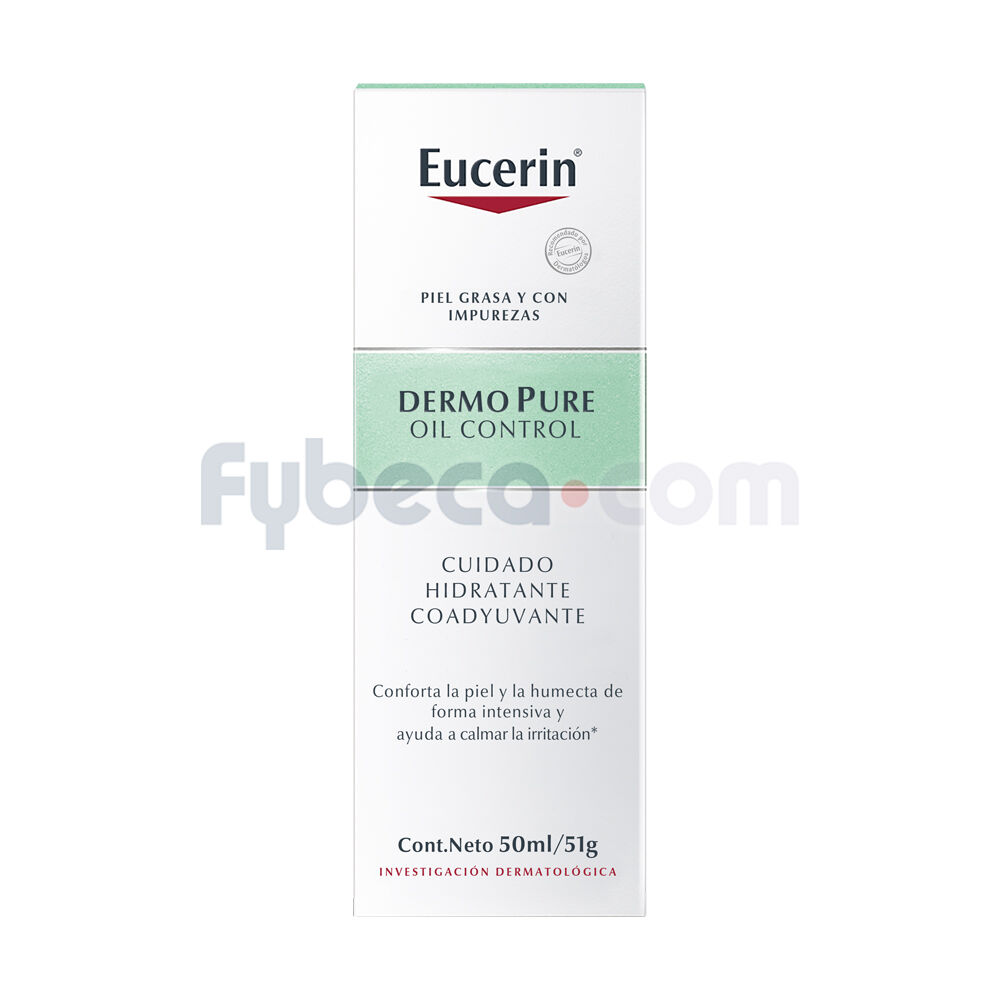 Crema Hidratante Eucerin Dermopure Oil Control 50 Ml Unidad | Fybeca