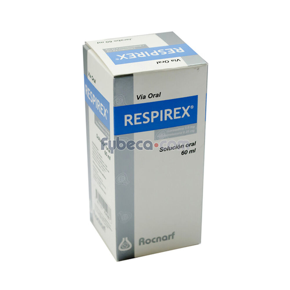 Respirex 5 Mg Frasco Unidad | Fybeca