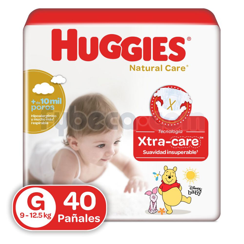 Huggies Natural Care G X40 | Fybeca