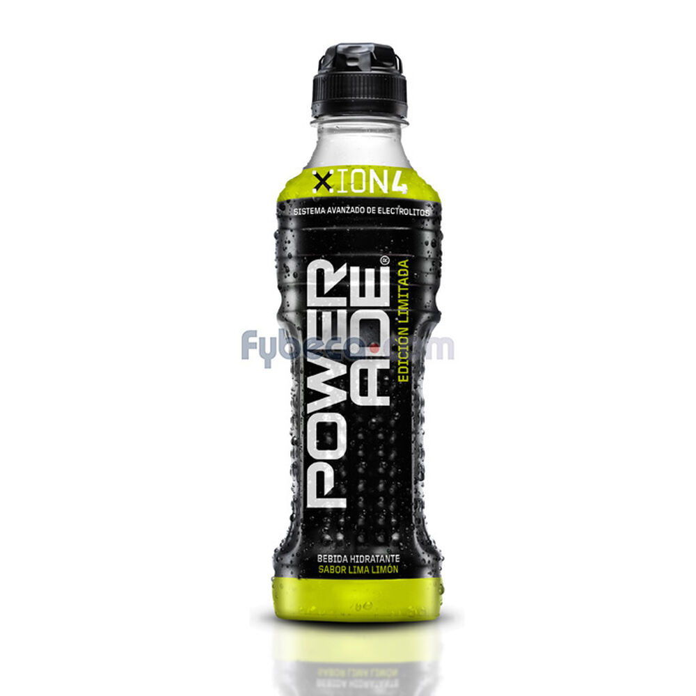 Hidratante Powerade Lima Limón 600 Ml Botella | Fybeca
