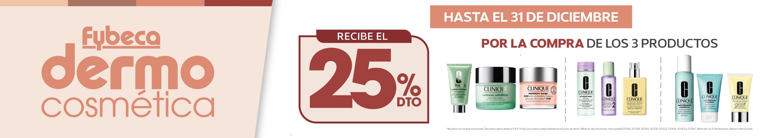 Clinique en Destacados | Fybeca