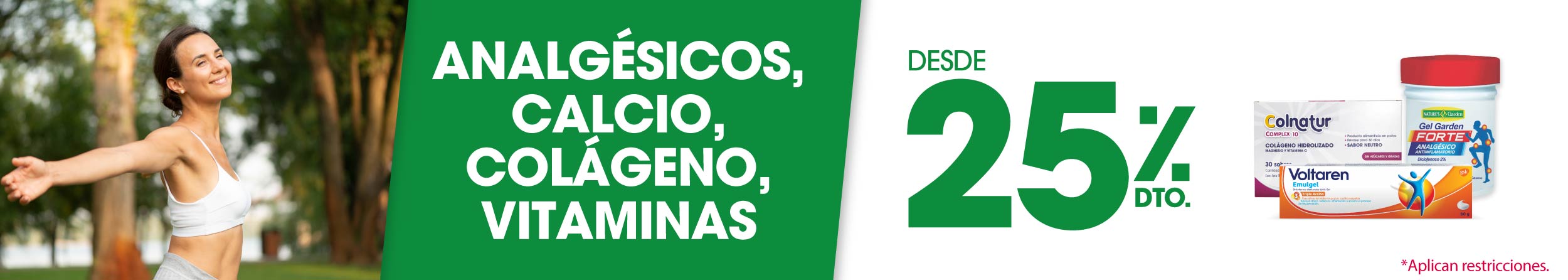 Analgesia en Destacados | Fybeca
