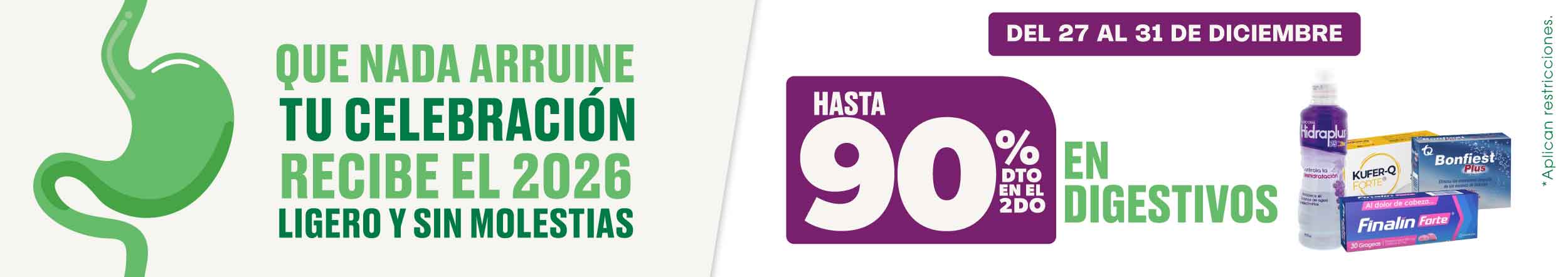 Digestivo en Destacados | Fybeca