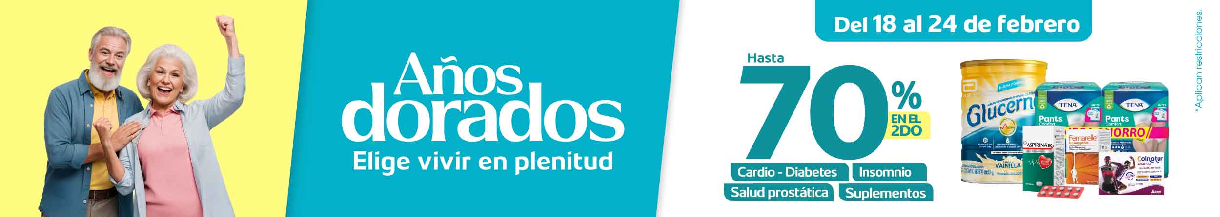 Suplementos en Adulto Mayor | Fybeca