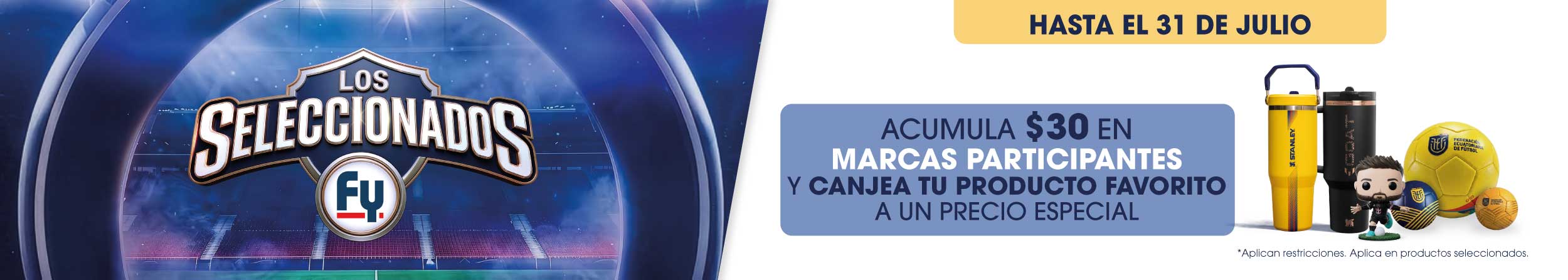 Los Seleccionados en Destacados | Fybeca