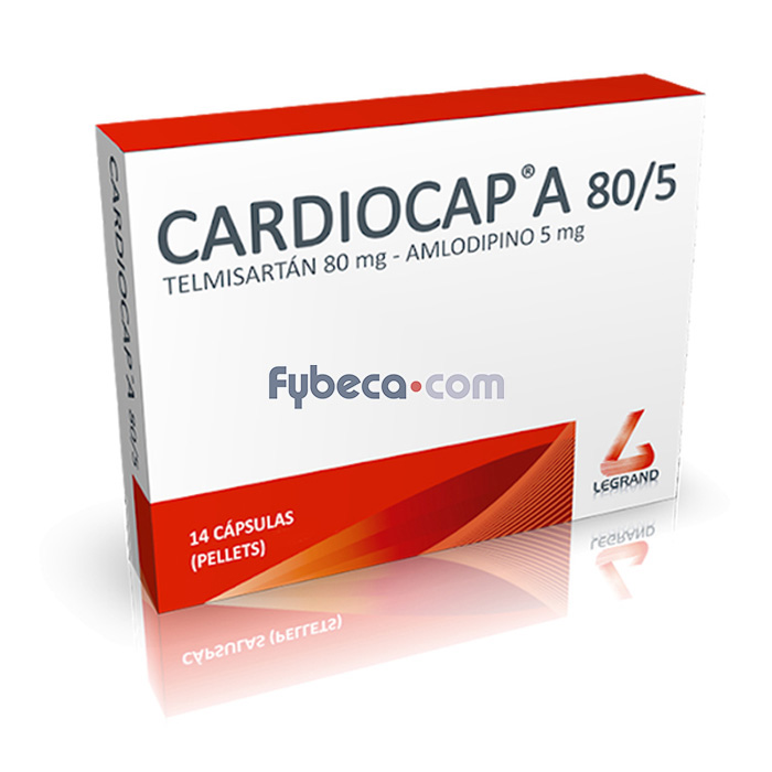 Cardiocap A Caps. 80/5Mg C/30 Suelta | Fybeca