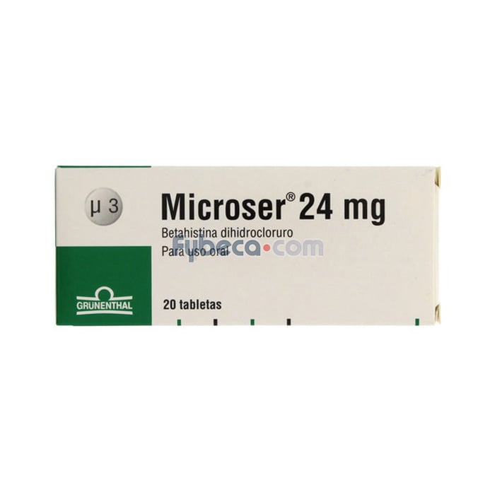 Microser Comp. 24 Mg. C/20 Suelta | Fybeca