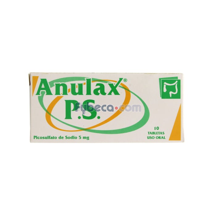 Anulax P.S. Tabs. 5 Mg C/10 Suelta | Fybeca
