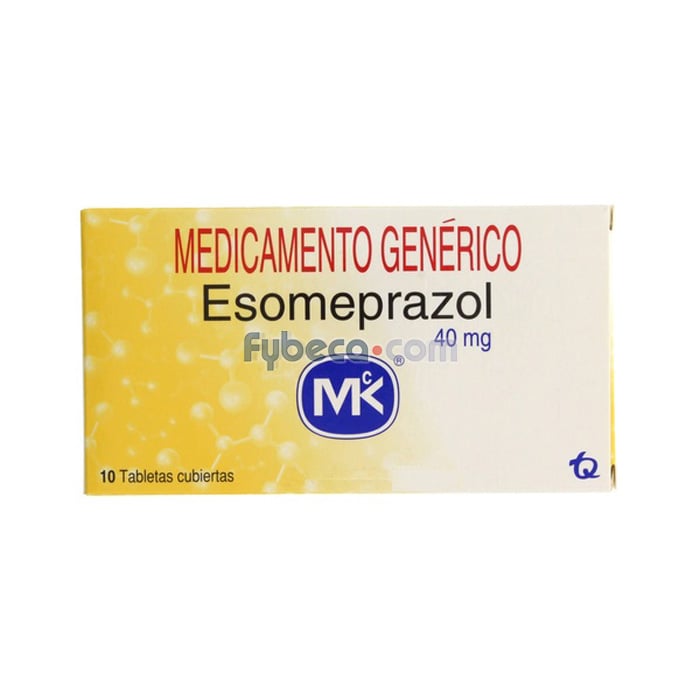 Esomeprazol (Mk) Tabs. 40 Mg C/10 Suelta | Fybeca