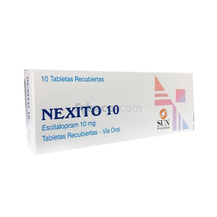 Nexito Tabs 10Mg C/10 Suelta | Fybeca