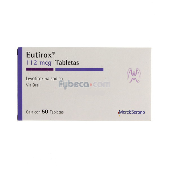 Eutirox Tabs 112 Mcg C/50 Suelta | Fybeca