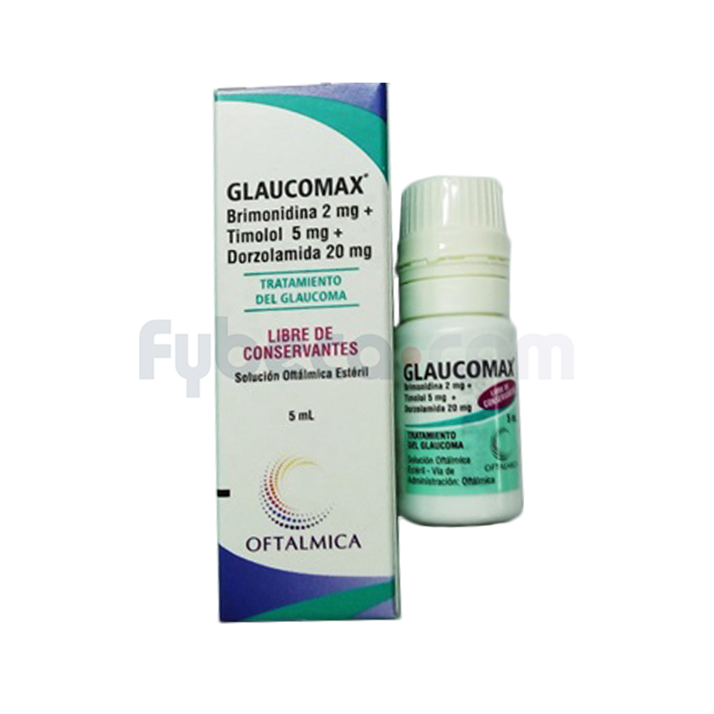 Glaucomax Gotas 5 Ml X 1 | Fybeca